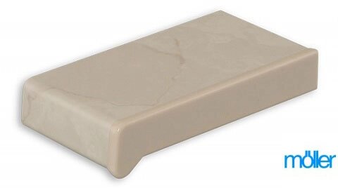 Подоконник "Muller" Светлый мрамор 0.3см. х1м