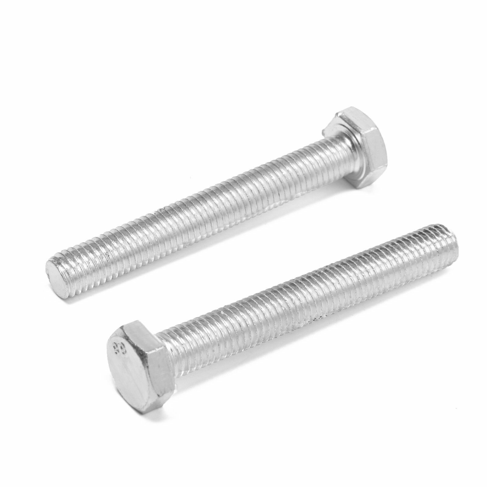 Болт тундра, оцинкованный, DIN 933, класс прочности 8.8, М12х90 мм, 5 кг, 10 уп