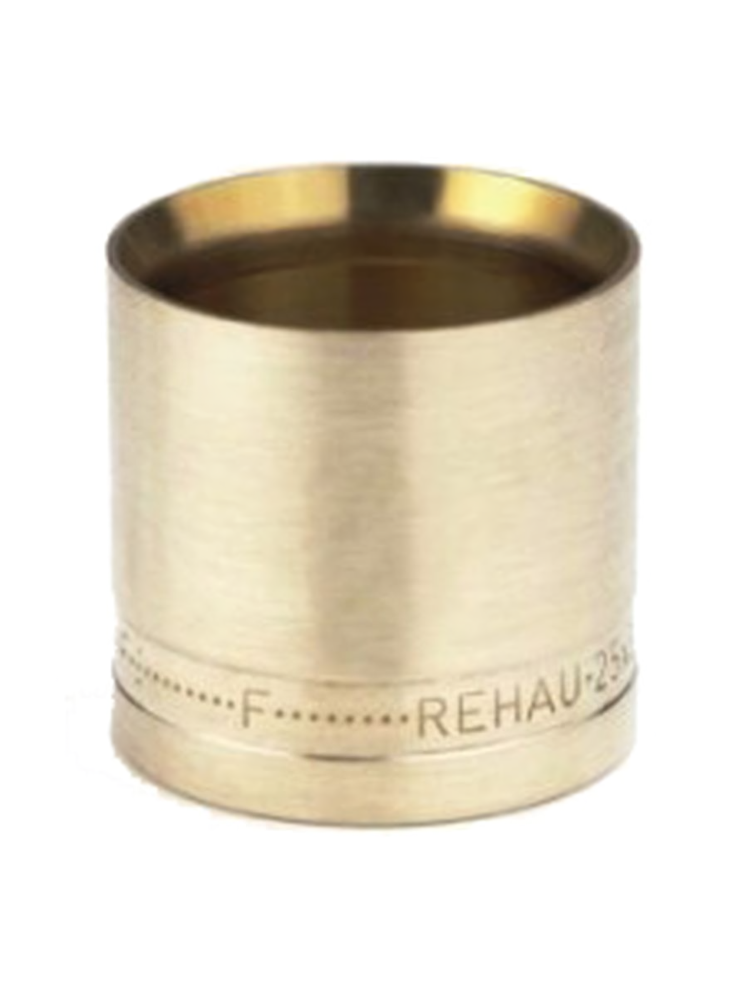 Гильза надвижная REHAU RAUTITAN MX, 50мм, латунь, для труб stabil/flex, 11397711002