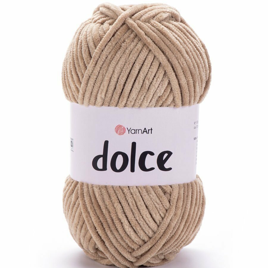 Пряжа Yarnart DOLCE 747 бежевый (5 мотков)