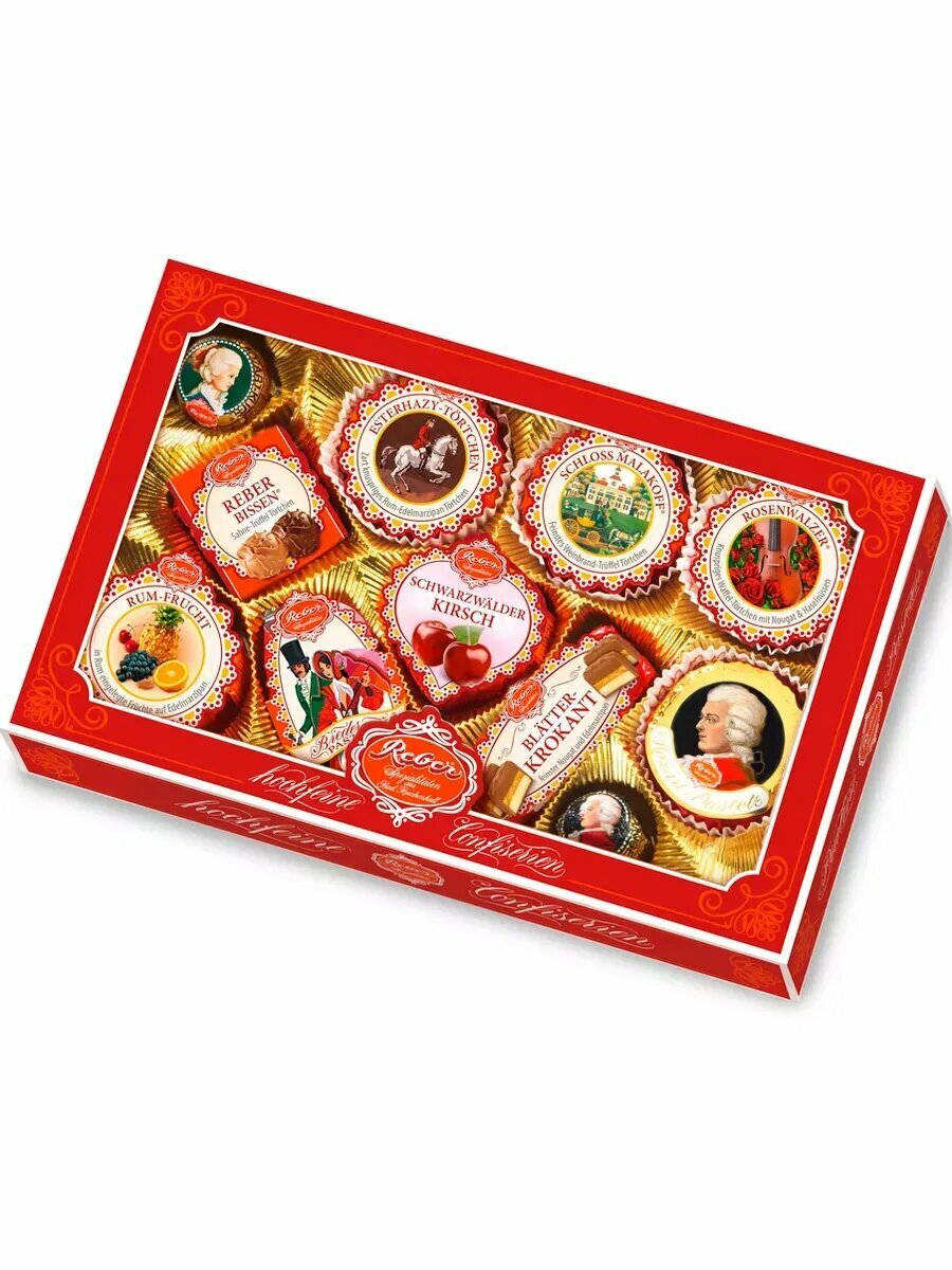 Reber Mozart конфеты шоколадные 380 г