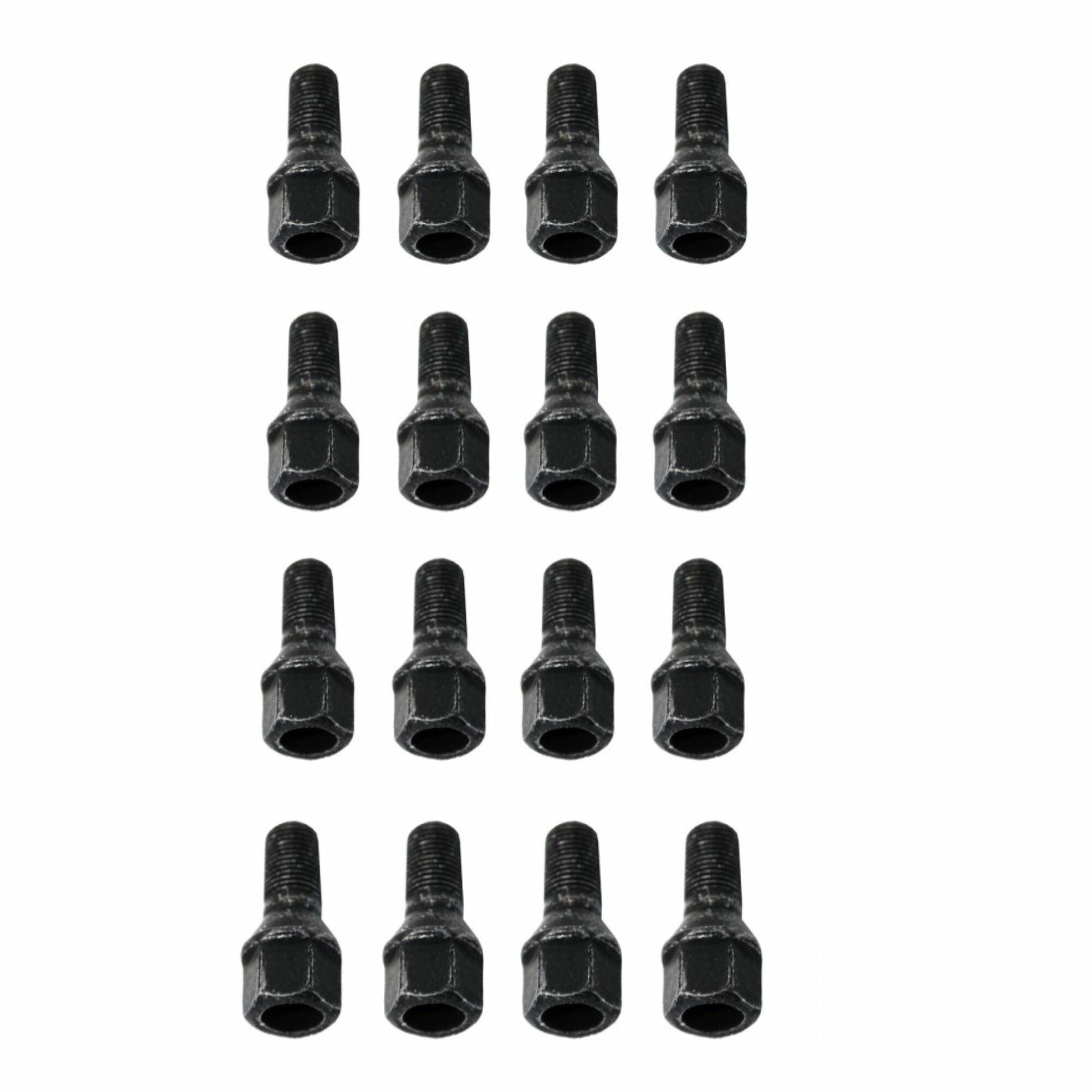 Болт колеса М12*1,25*23 ВАЗ 2108 н/о под ключ 17 черн (16 шт)