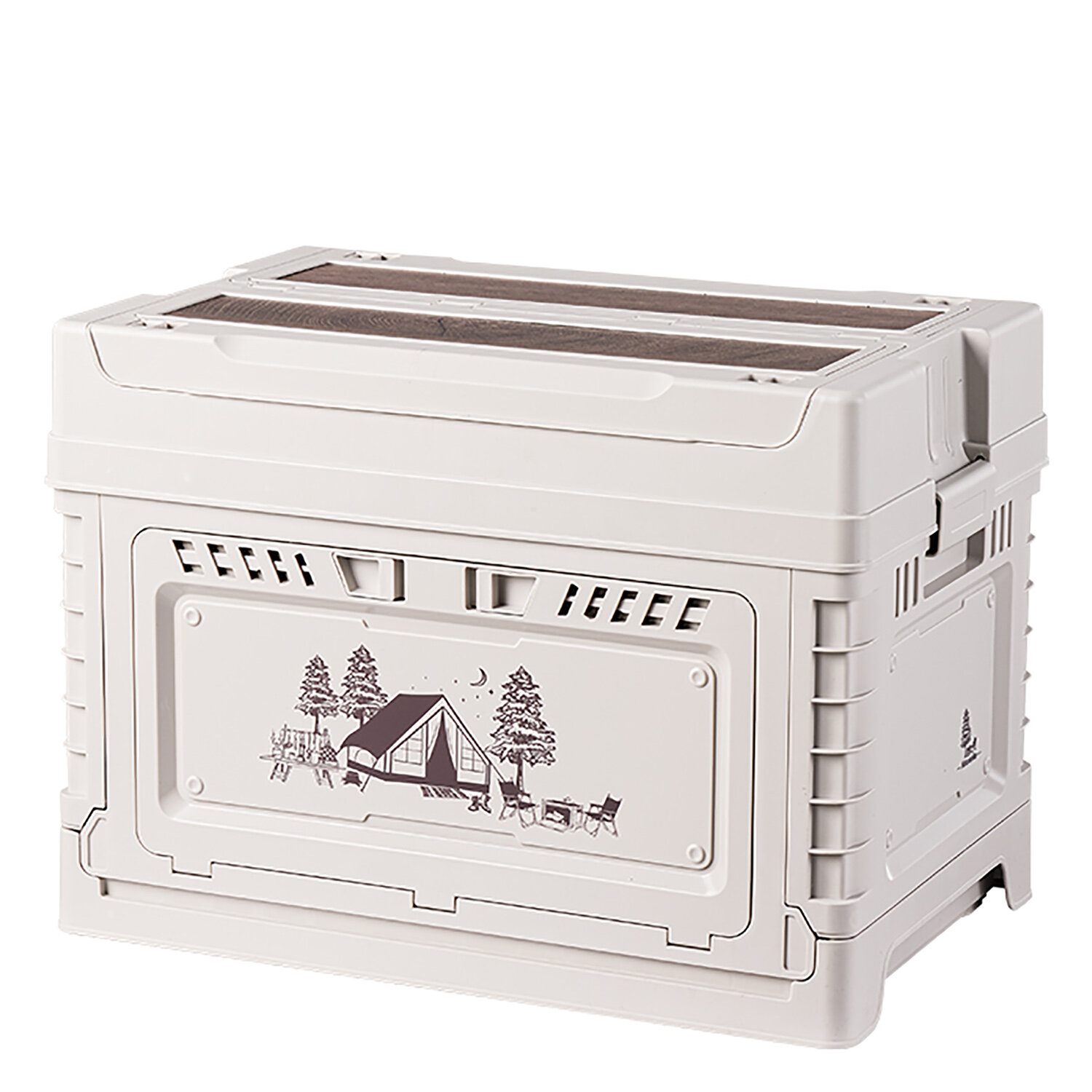 Ящик складной Naturehike Ling Yue S Pp Folding Storage Box 25L+5L Moon Light