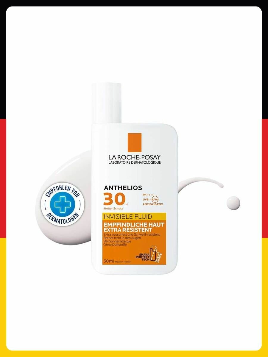 Средство солнцезащитное La Roche Posay Anthelios Shaka Fluid SPF 30, 50 ml liquid
