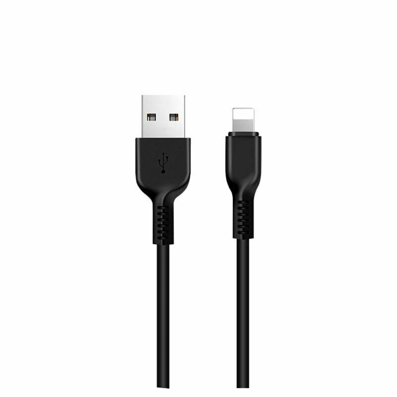 Кабель USB для HOCO X21 Plus Silicone, USB - Lightning, 2.4А, 2м, белый
