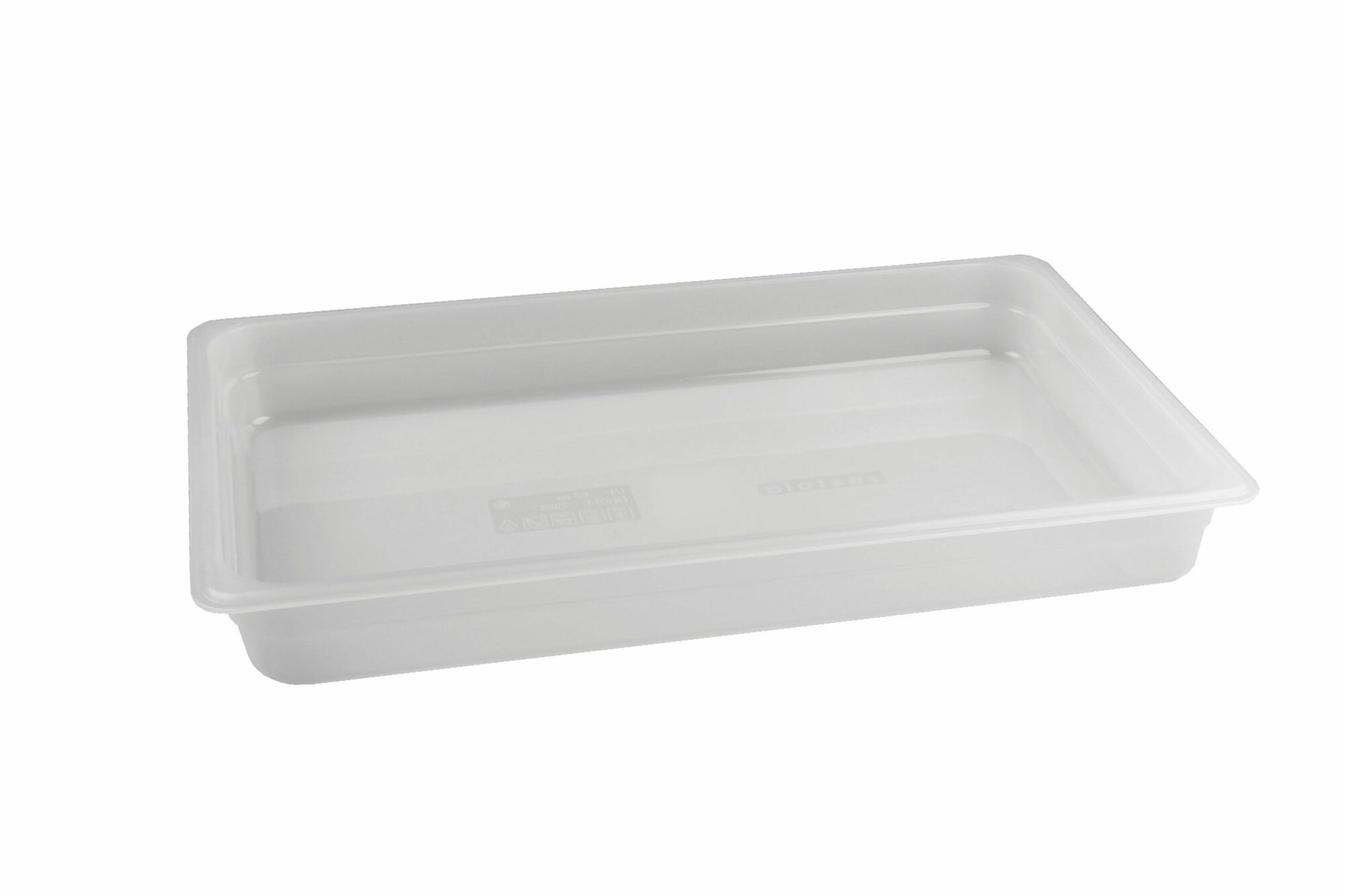 Гастроемкость полипропилен 1/1х65 (530х325х65мм) матовая