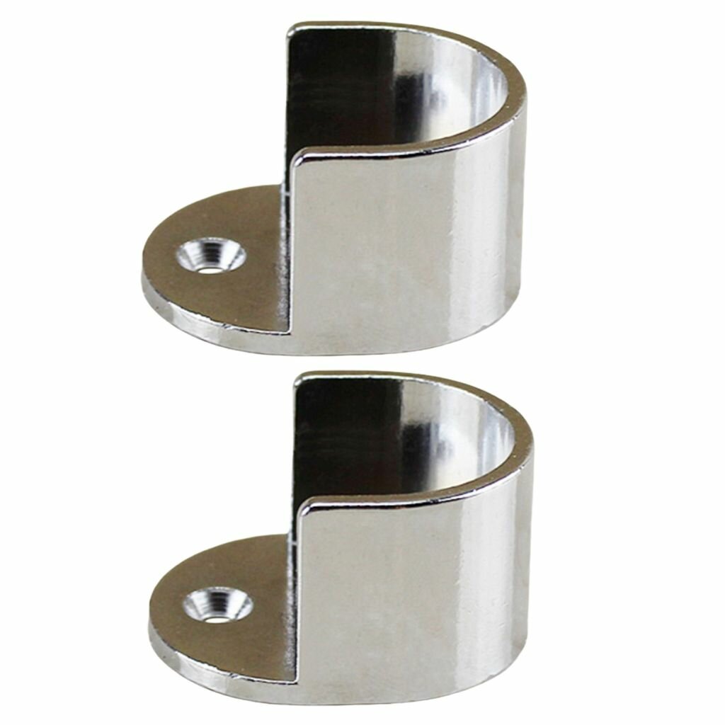 2 римских карниза диаметром 28 мм, аксессуары, боковые кронштейны для карнизов для штор-25 боковой кронштейн (гравий)