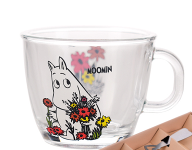 210 мл Креативный, милый стакан Moomin с крышкой свадебной чашки воды, чашки чая с молоком, чашки кофе Moomin мультик для детей Домашние пивные кружки (прозрачные)