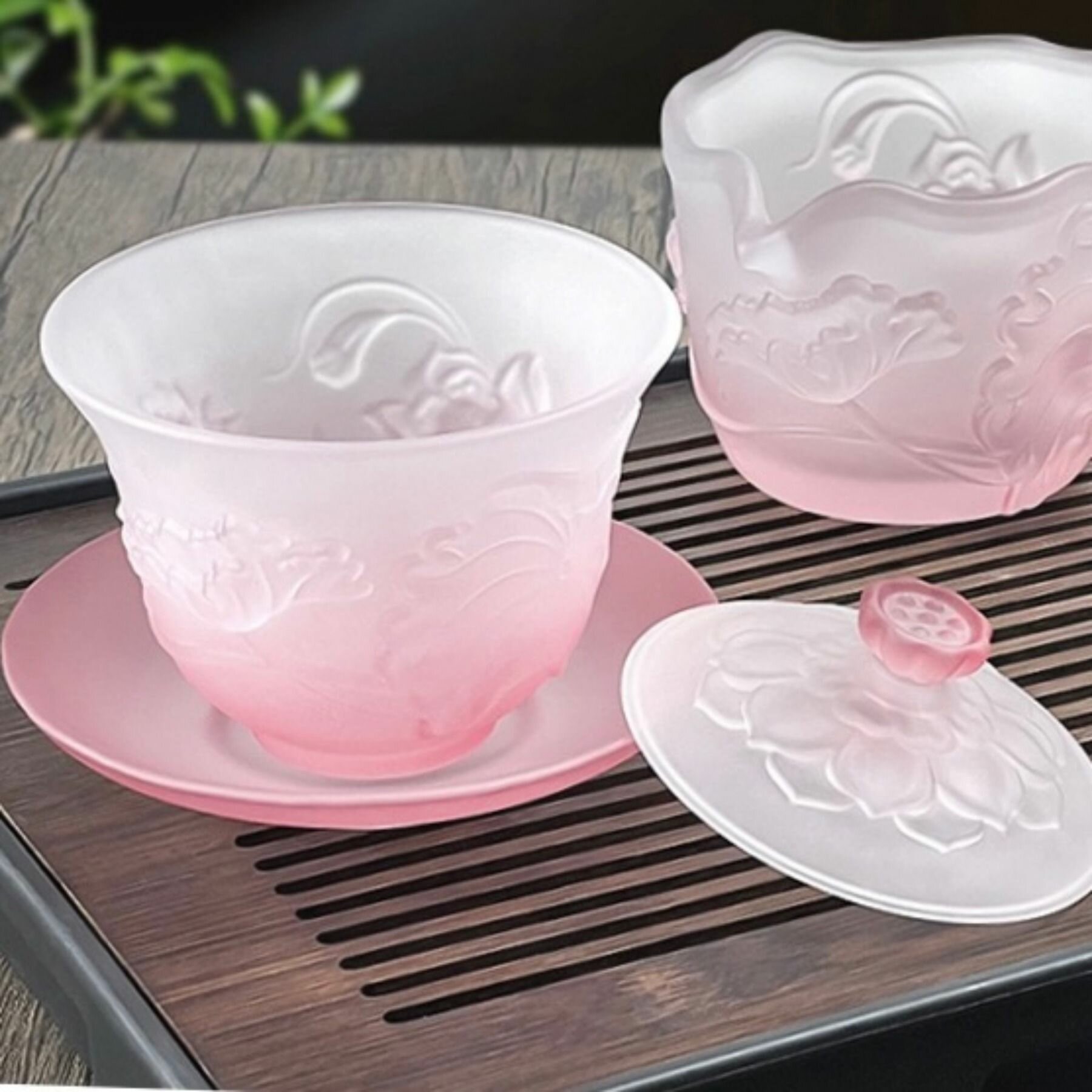 Китайский чайный набор (сервиз) Гайвань, набор для чаепития и чайной церемонии.