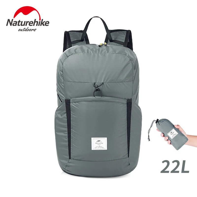 Naturehike Кемпинговый рюкзак 22 л Серый, Grey