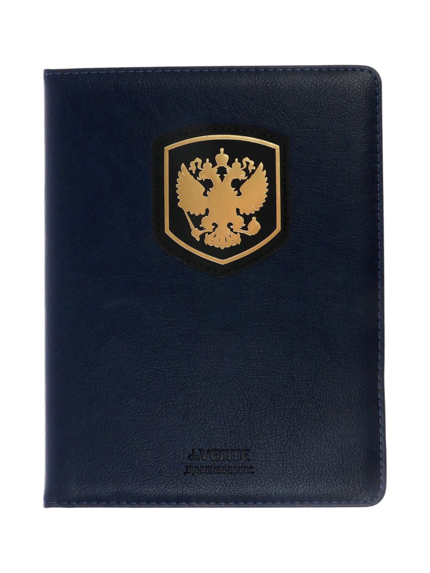 Дневник школьный для 1-11 классов, deVENTE «Герб», искусственная кожа, синий