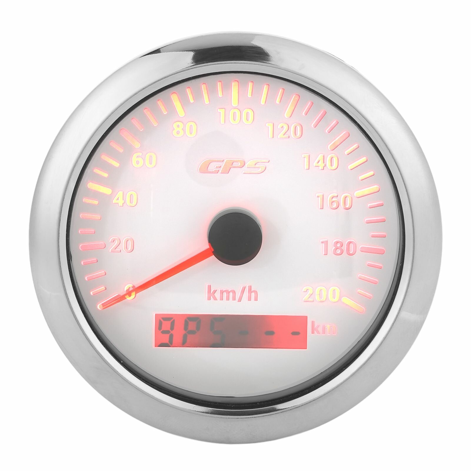 GPS спидометр 3.3 дюйма, 0-200KM/H с подсветкой, водонепроницаемый IP67 для автомобилей и яхт