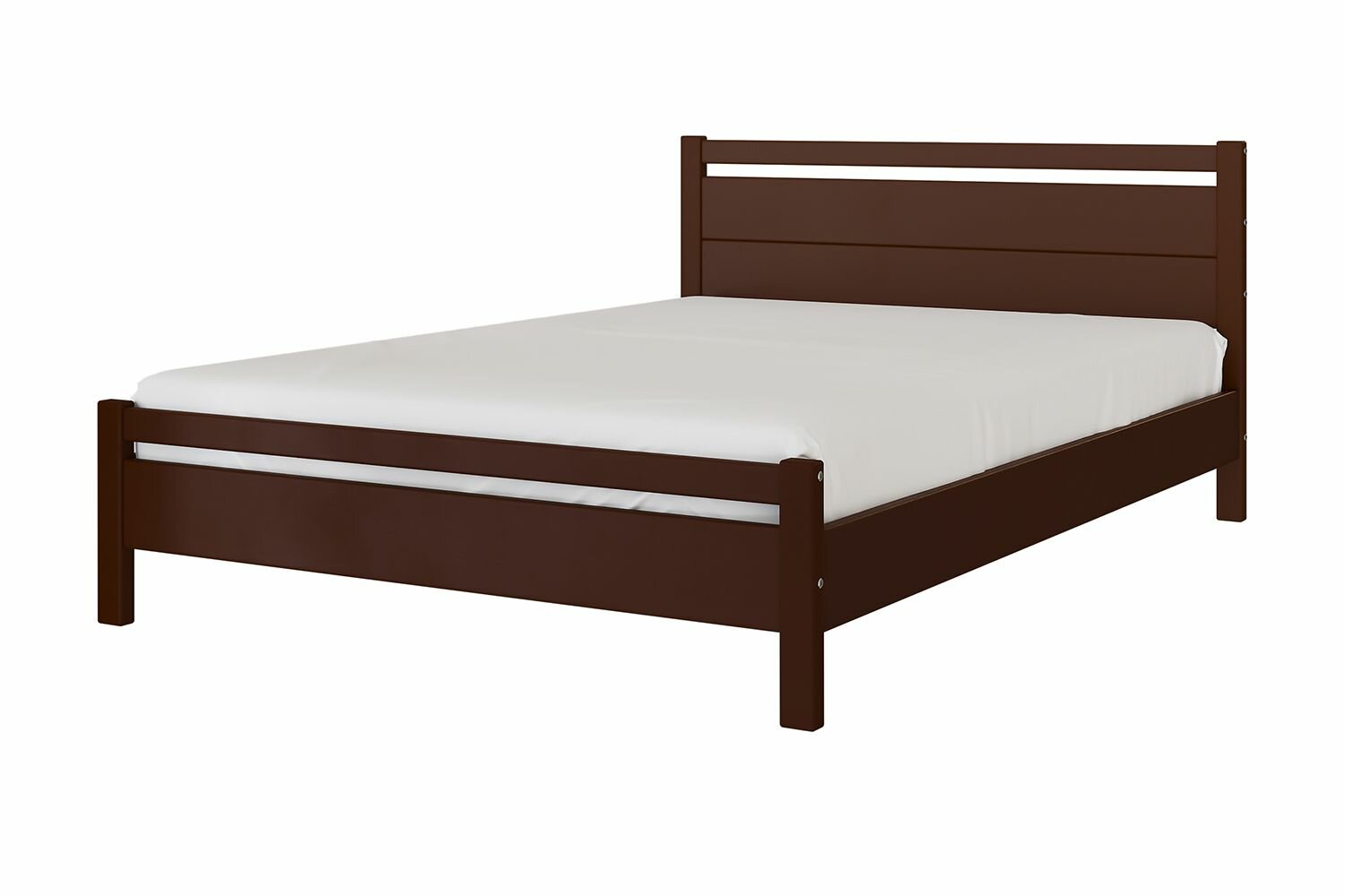 Вероника-1 Кровать Орех 120х200