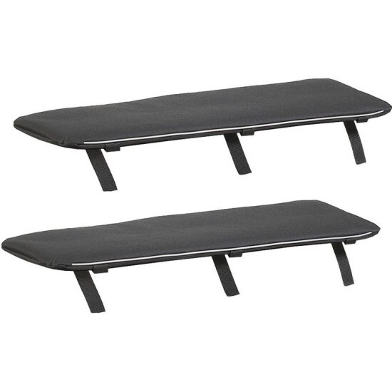 Комплект мягких накладок Ковчег на сиденье 70 чёрный