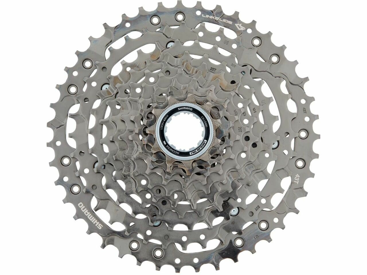 Кассета Shimano LG400 11-43T 10ск OEM(без упаковки)