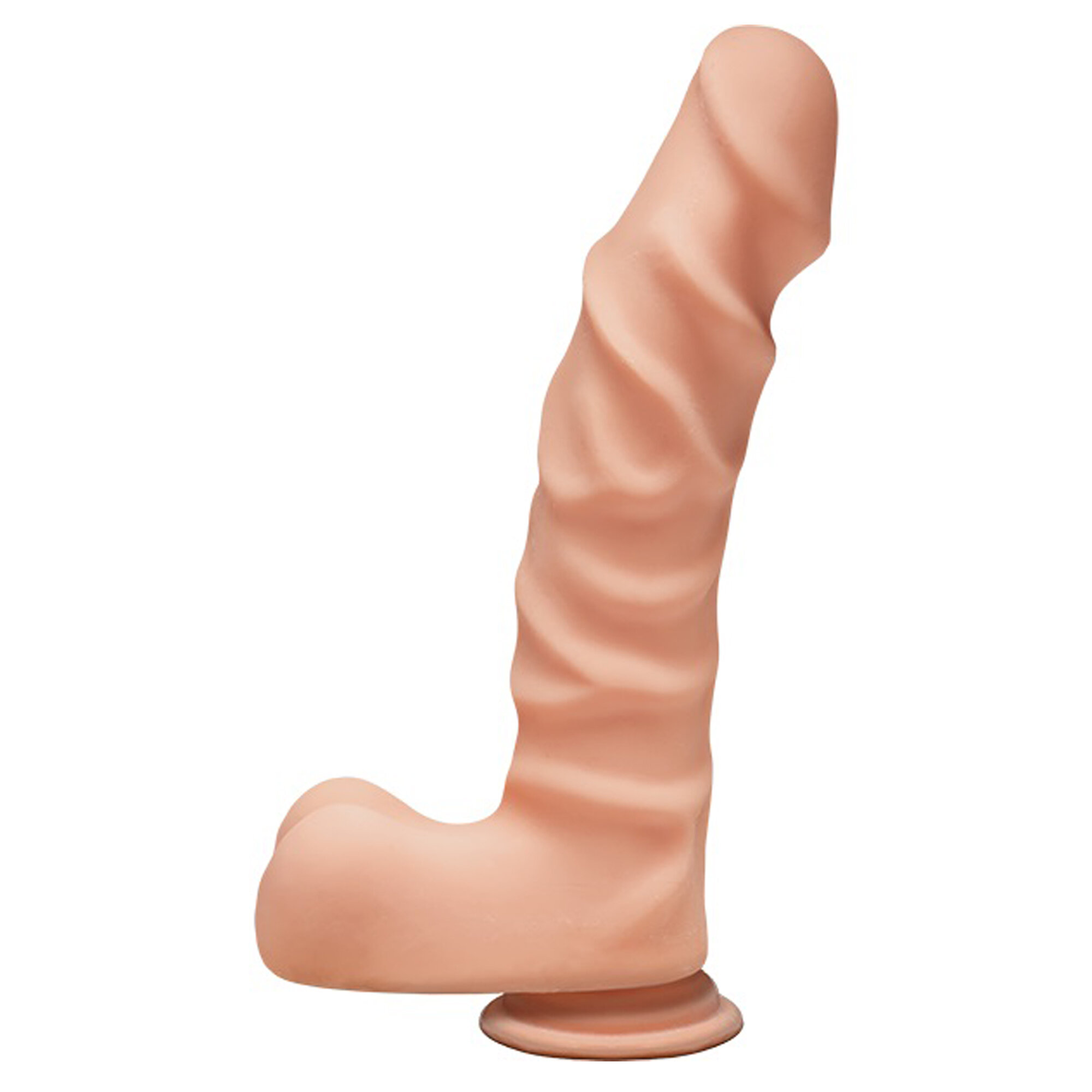 Фаллоимитатор на присоске The D™ - Ragin' D 9 - Vanilla (22.8, Ø 5 см)