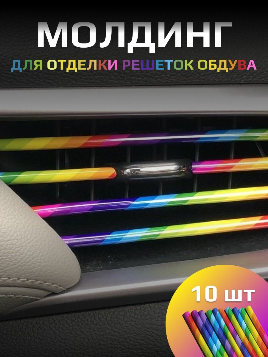 Декоративные накладки воздуховода салона