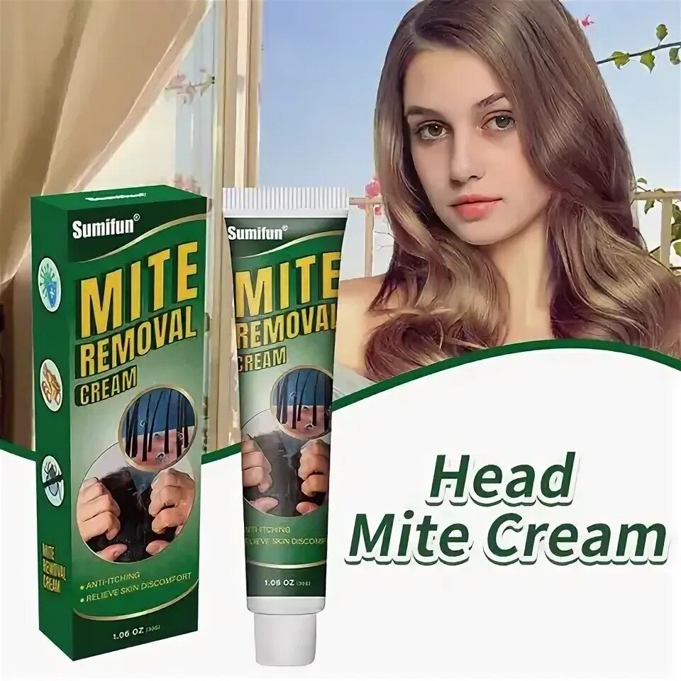 Sumifun MITE Removal cream Крем от клещей, вшей 30гр, набор из 2х шт
