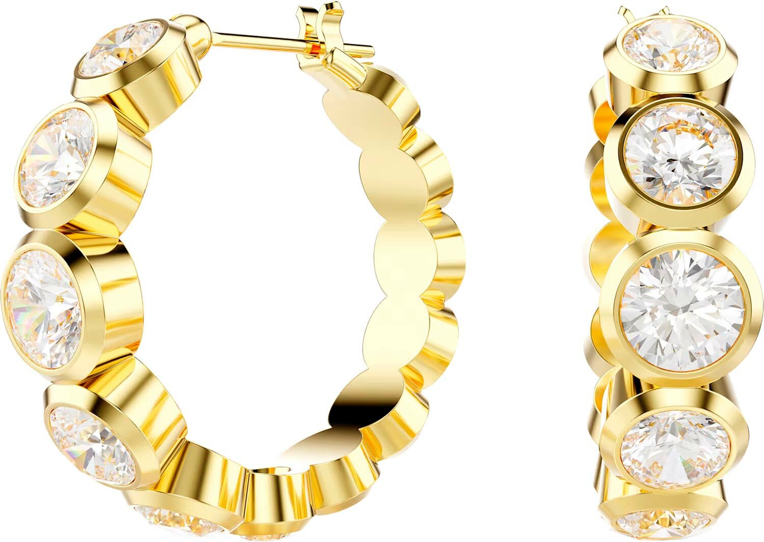 Серьги, кристаллы Swarovski