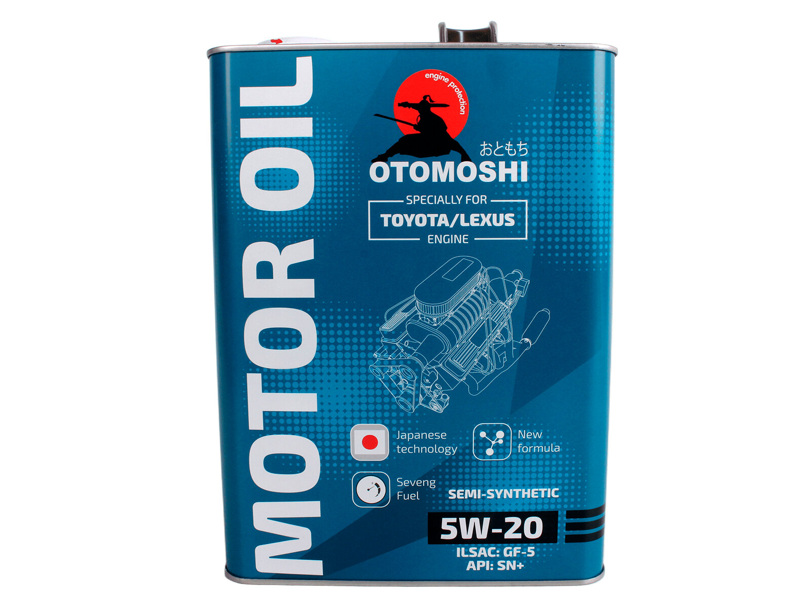 Масло моторное OTOMOSHI for TOYOTA/LEXUS SN+ 5W20 4л