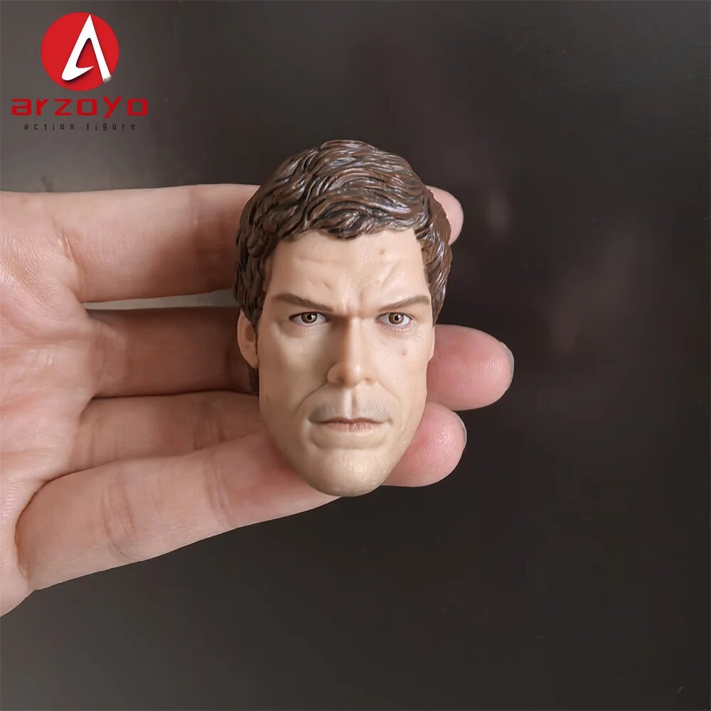 1/6 масштаб Майкл С Холл голова лепка резьба модель подходит для 12-дюймового мужского солдата фигурку тела куклы