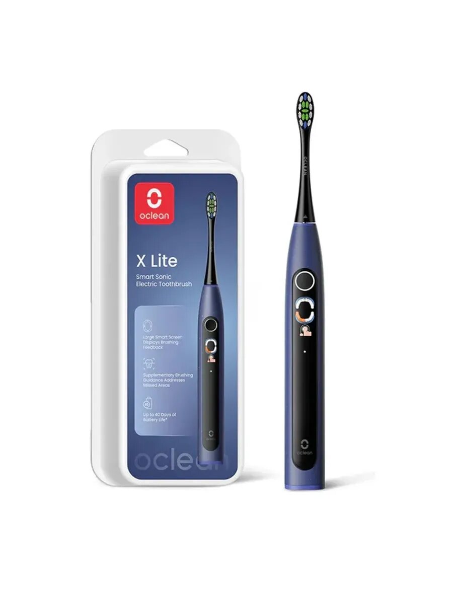 Электрическая зубная щетка Oclean X Lite (Темно-синий)