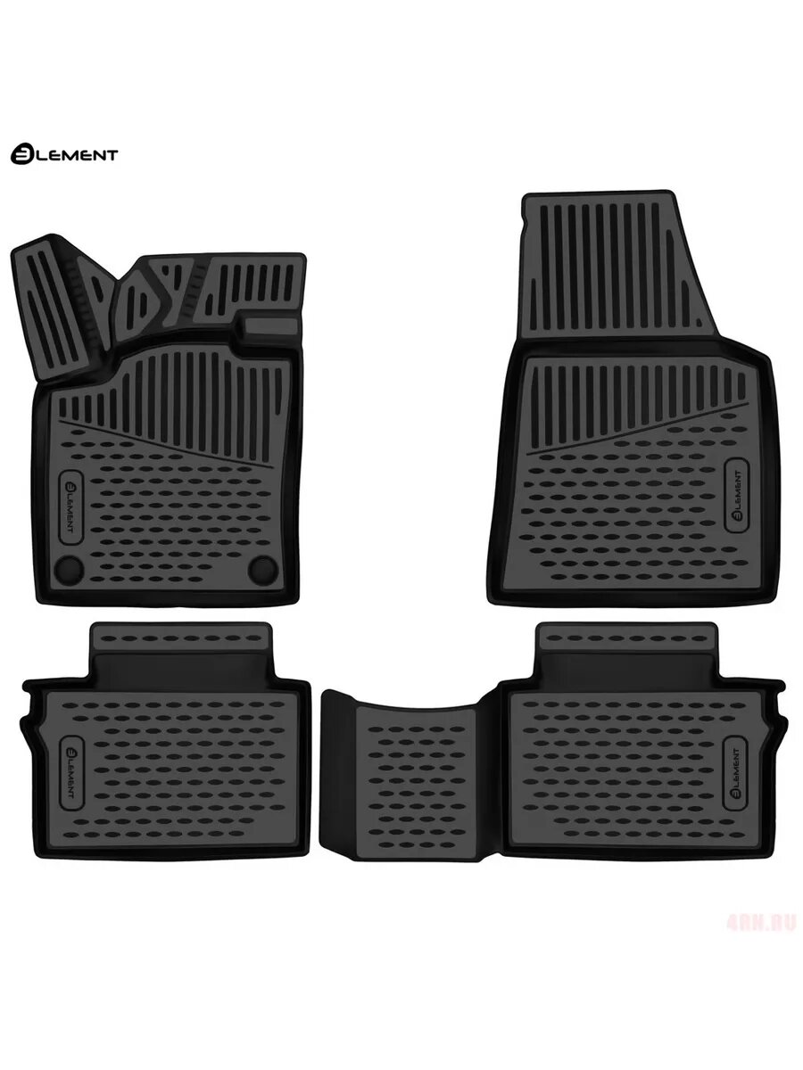 Коврики в салон Faw Bestune B70 2020 3D 4шт