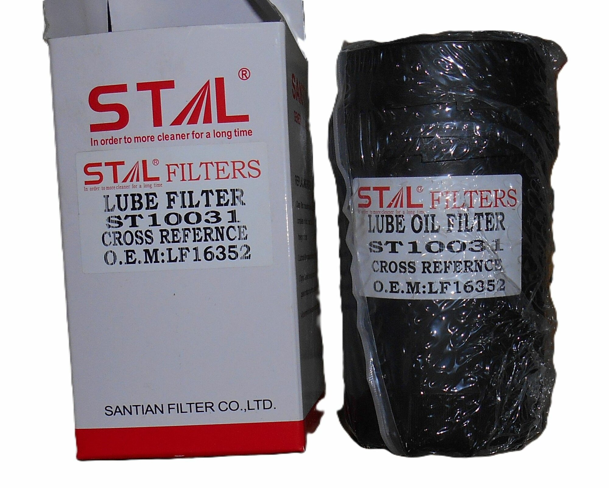 Фильтр масляный STAL ST10031 (LF16352; 5262313; 2P0115403) Cummins 3,8 ISF3.8