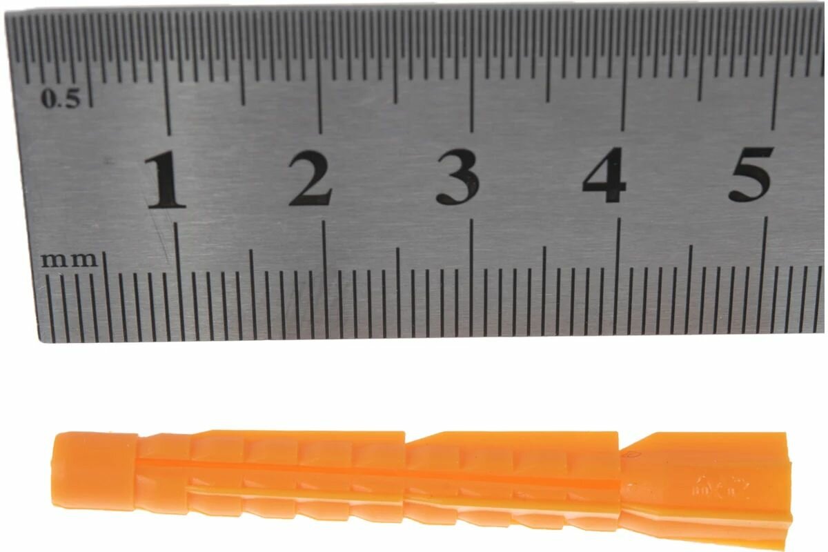 Дюбель универсальный 6х52 без бортика (6 шт) - пакет Tech-Krep