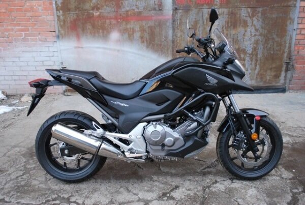 Дуги защитные HONDA NC700, NC750 12-20, черный матовый цвет