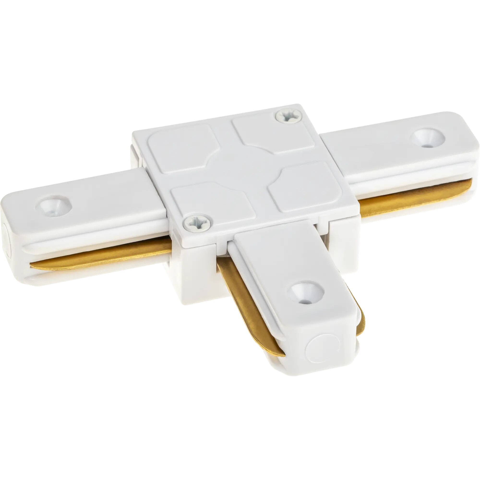 Ritter Artline коннектор трековых шинопроводов Т-образный 94x65 мм белый пластик/медь