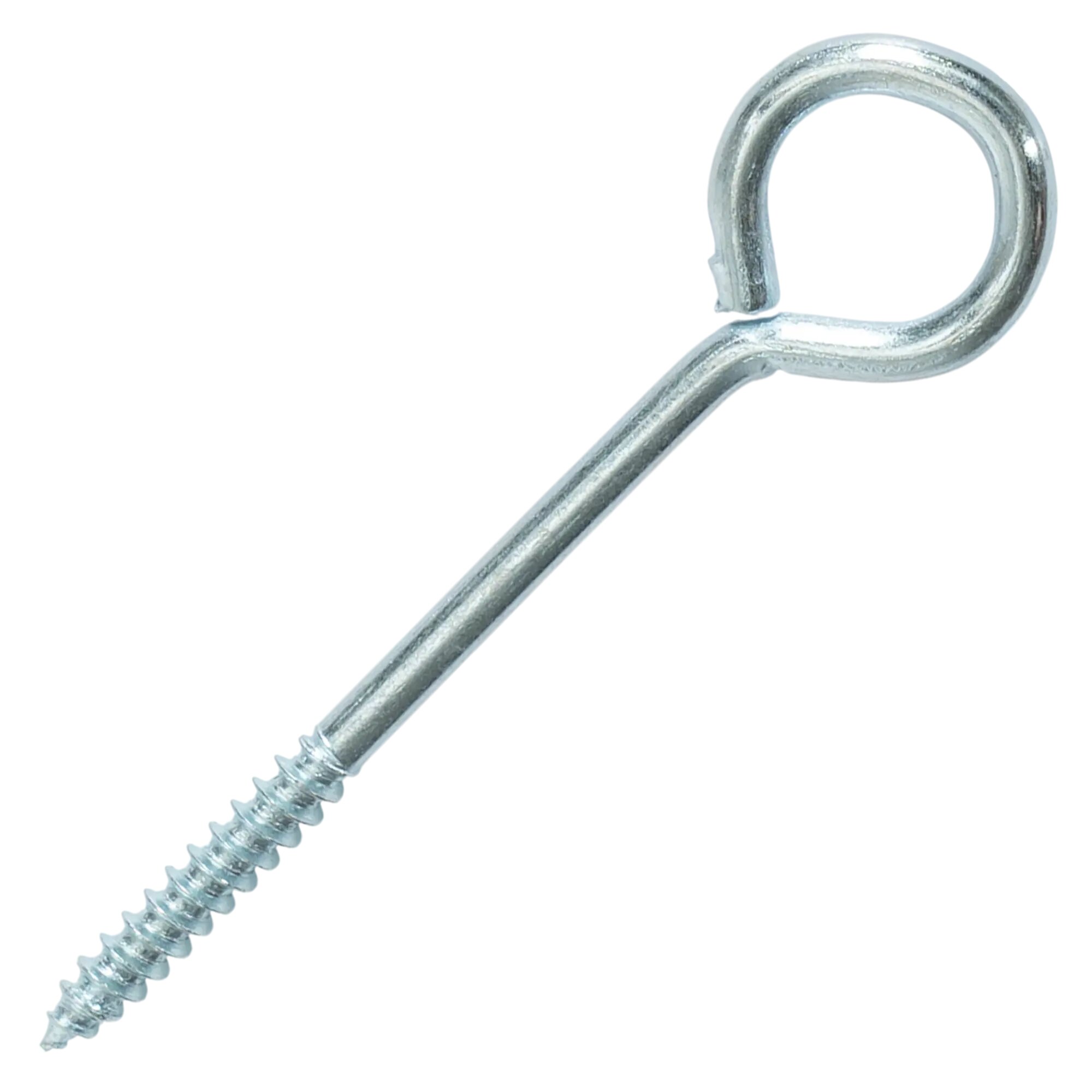 Шуруп-кольцо 3.5x45 мм из стали оцинкованной, 6 шт в упаковке, крепёж для древесины