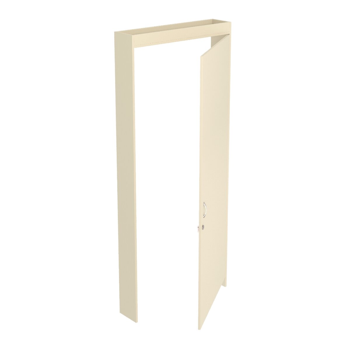 Алмаз Дверной блок №1А, Крем Вайс