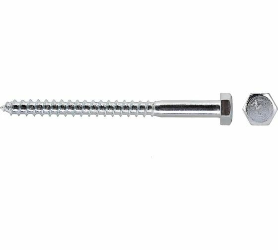 Шуруп сантехнический 10х50 мм 10шт