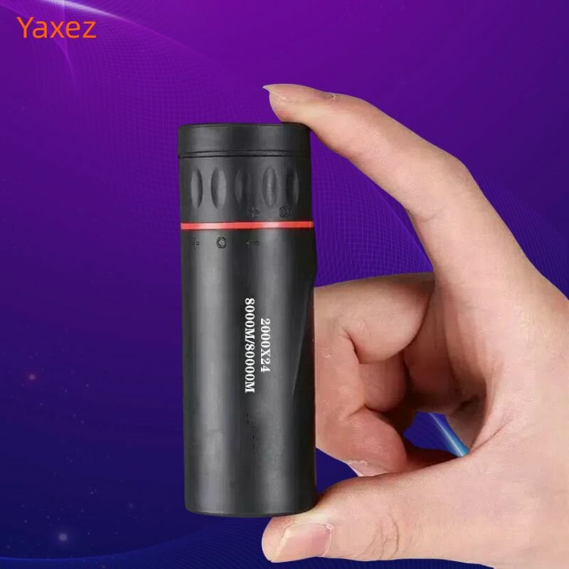 Телескоп Yaxez, рефлектор, диаметр объектива 30мм, оптическое увеличение 25 крат, черный