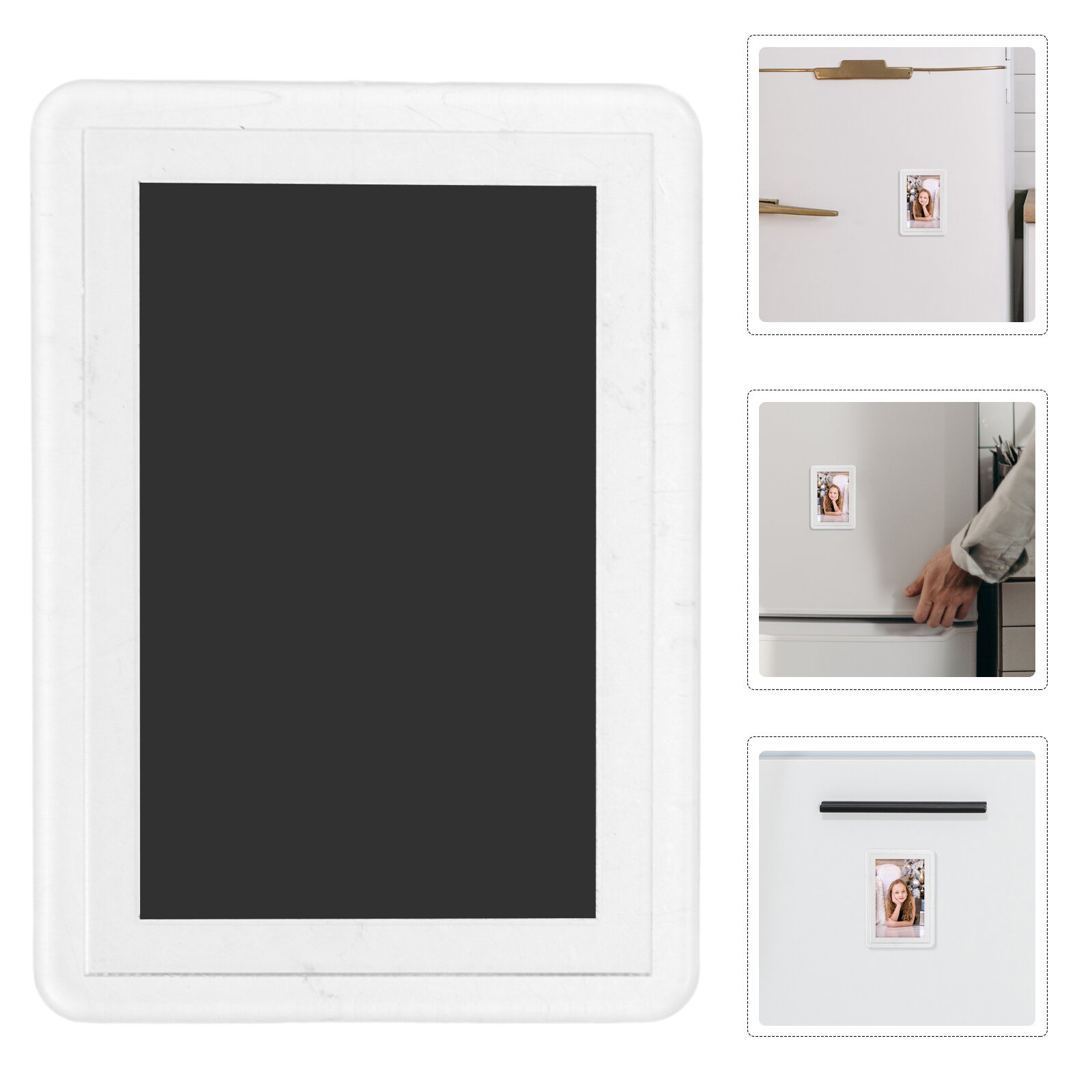 Магнитные Фото рамки Для Холодильника 10 Шт Прозрачные Акриловые Размером 8 50X6 00X0 50Cm