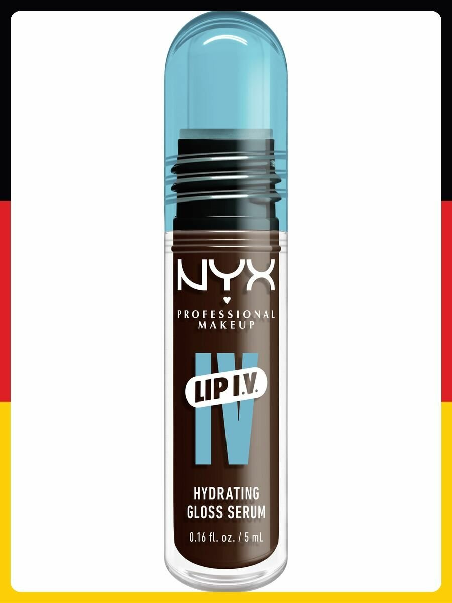 Губная помада NYX PROFESSIONAL MAKEUP lip gloss IV, espresso, 5 g