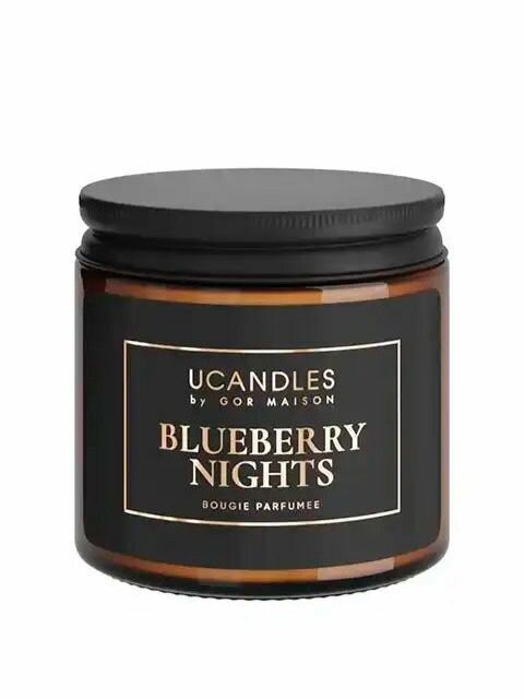 Свеча ароматическая Ucandles, Blueberry Nights 90мл.