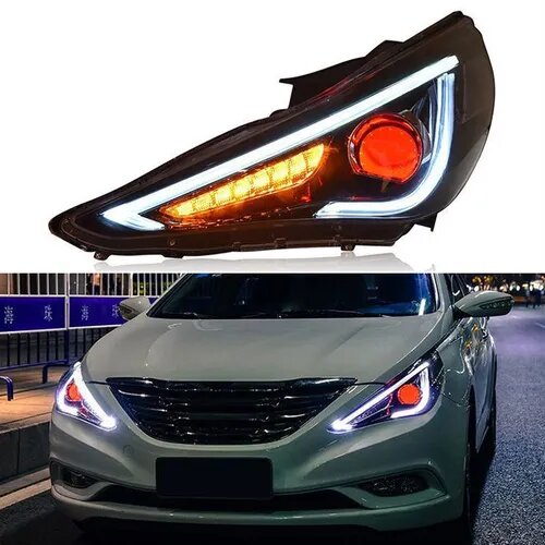 VLAND Фара автомобильная, Ксенон (HID), 2 шт, арт. Hyundai Sonata YF 09-14