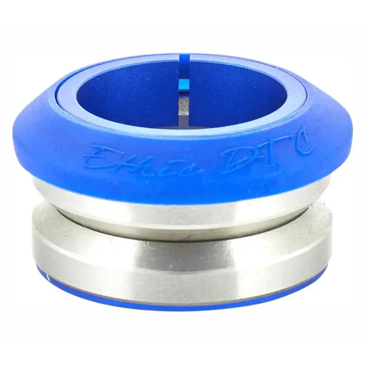 Рулевая для трюкового самоката Ethic "Headset Silicone", интегрированная - 2021 Blue