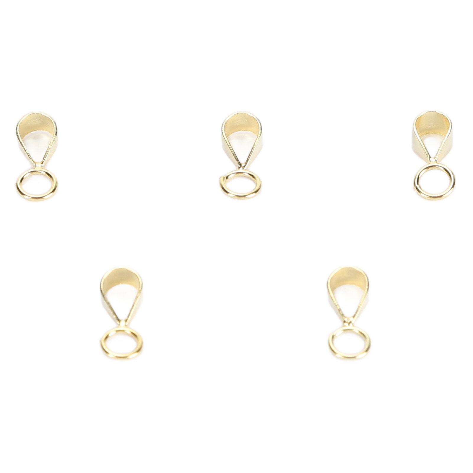 5 шт. серебряных бейлов 925 пробы для самостоятельного изготовления изысканных ожерелий и подвесок, бейлы 925 пробы для изготовления ювелирных изделий, золото