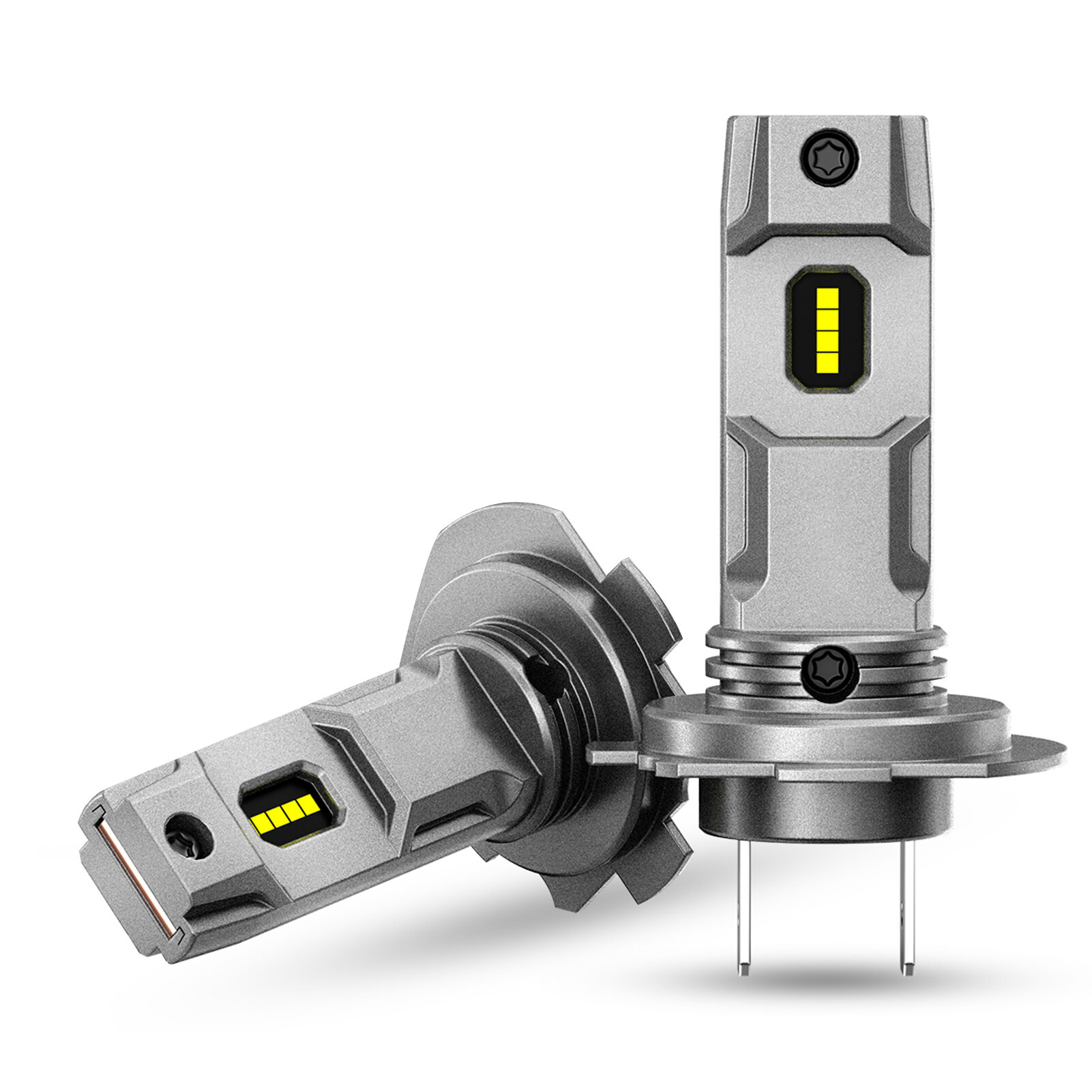 Лампы для фары H7 LED, 50W 10000LM, набор для замены фары 6500K, водонепроницаемый IP68, пакет из 2 штук