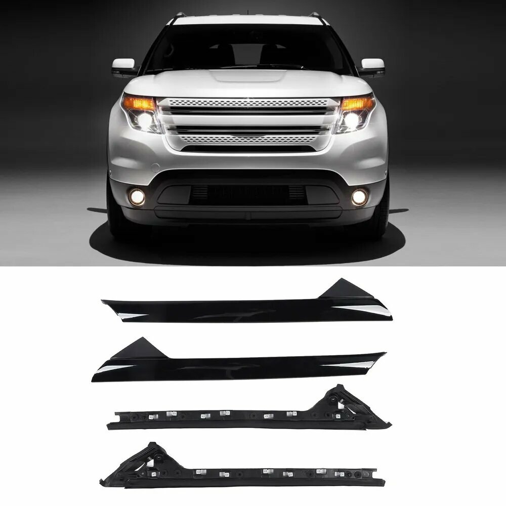 Внешняя и внутренняя отделка лобового стекла A-стойки для Ford Explorer 2011-2019