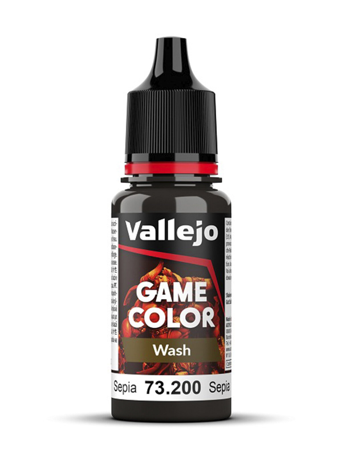 Краска акриловая Vallejo серии Game Color Wash - Flesh Wash 73204, проливка, 18 мл
