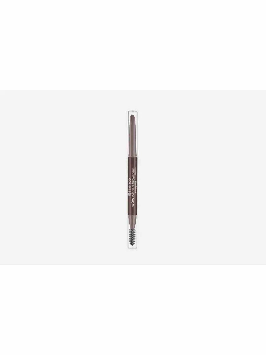 Карандаш для бровей Essence WOW What A Brow 02, водостойкий, выкручивающийся, с щёточкой