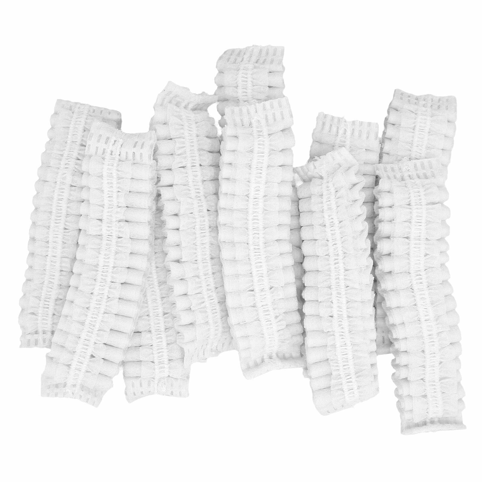 100 штук Одноразовые чехлы для наушников, эластичные гигиенические чехлы для наушников, подходит для большинства наушников, белые, диаметр 11 см/4.3 дюйма, подходит для наушников с подушками размером 8.5‑12 см/3.3‑4.7 дюйма, материал невазаблокируемый