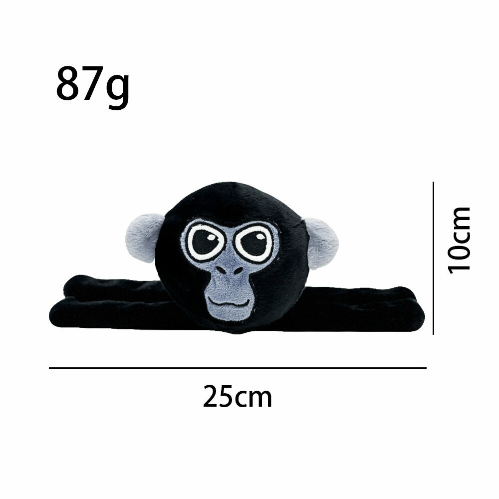 Новый трансграничный продукт Gorilla Tag плюшевые многоцветные периферийные куклы для игры в гориллу