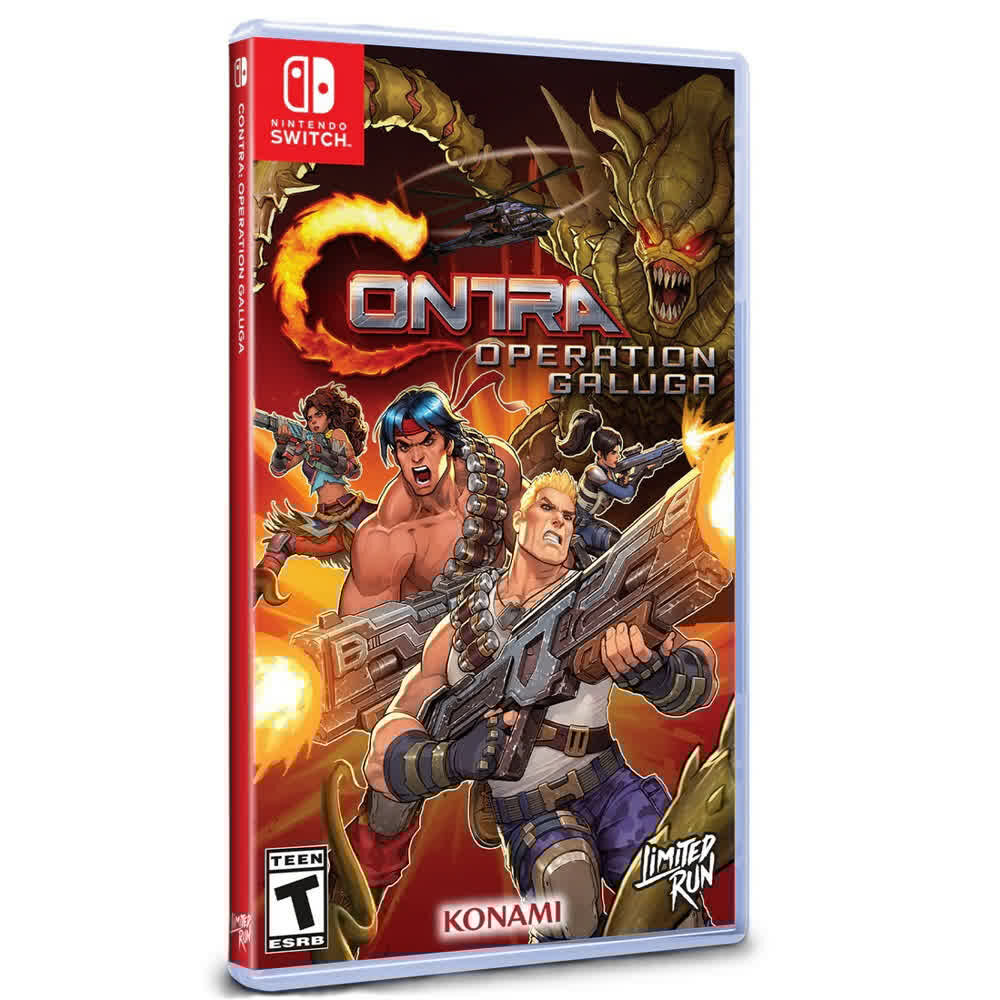 Contra: Operation Galuga (Limited Run #230) [Nintendo Switch, русские субтитры]