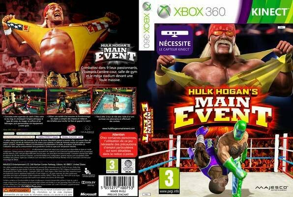 `KINECT Hulk Hogan's Main Event [Xbox 360, английская версия]