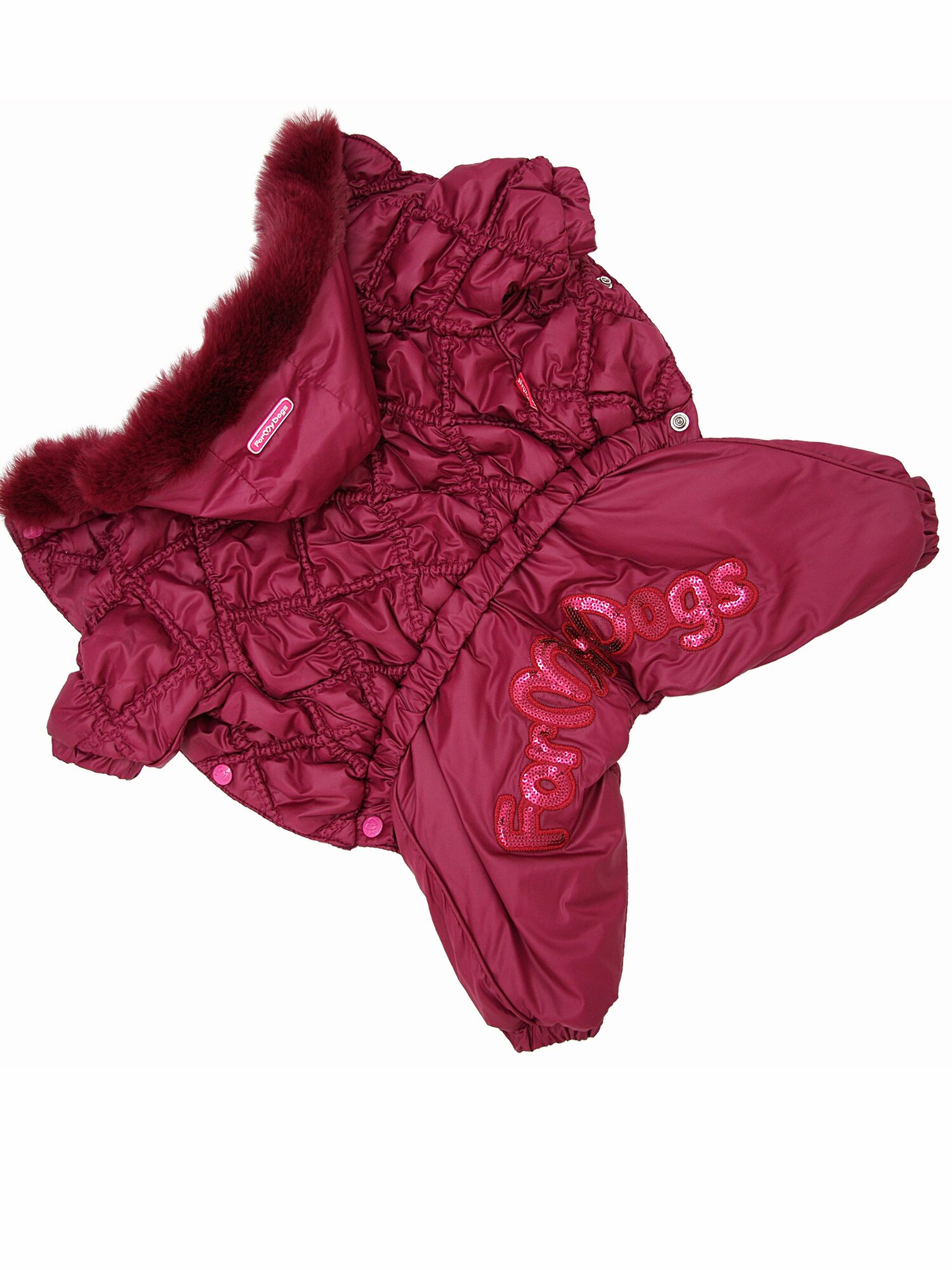 Зимний комбинезон для собак девочек (мелкие и средние породы)